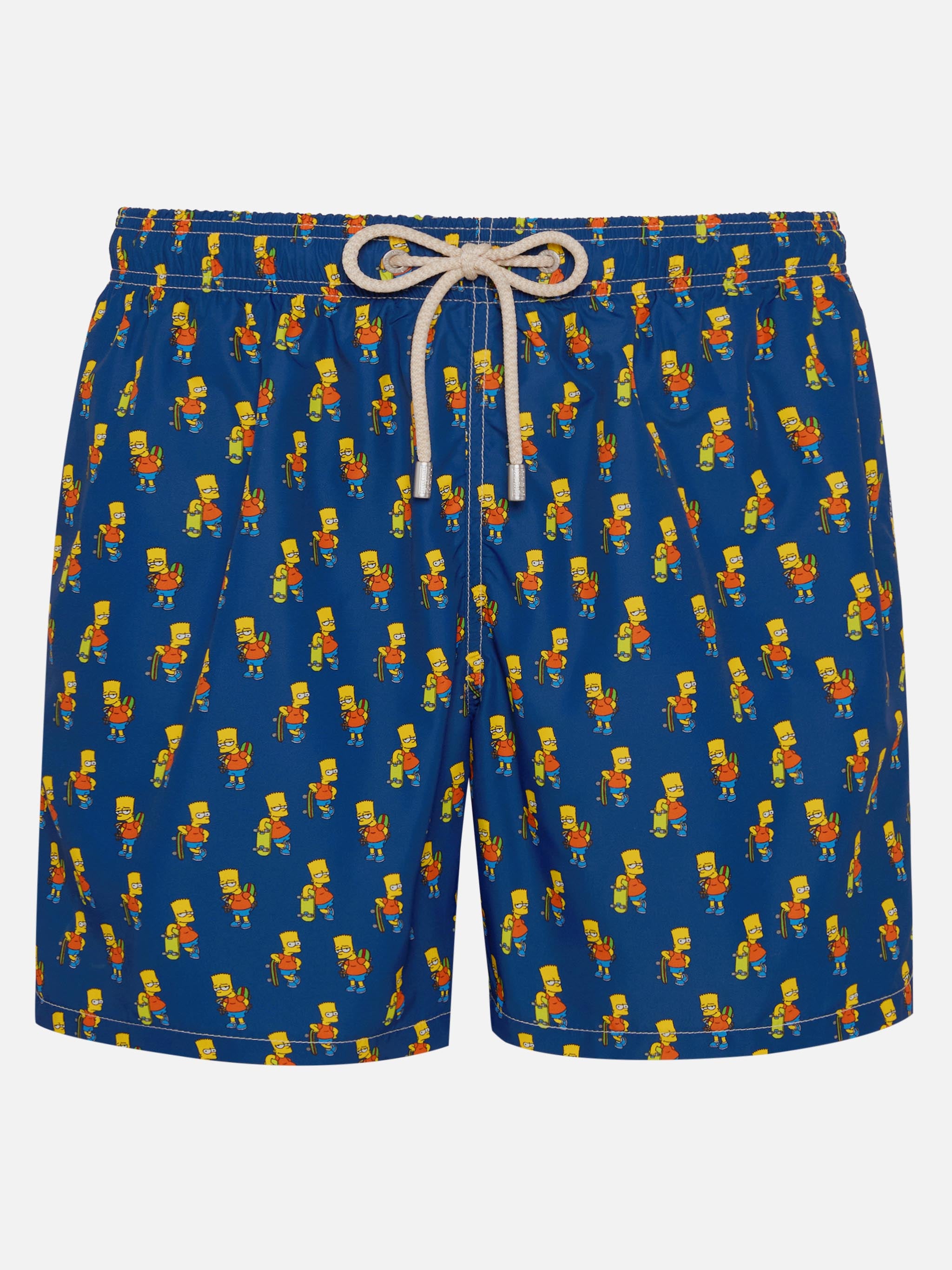 Man light fabric swim shorts with skater Bart print | THE SIMPSONS SPE ...