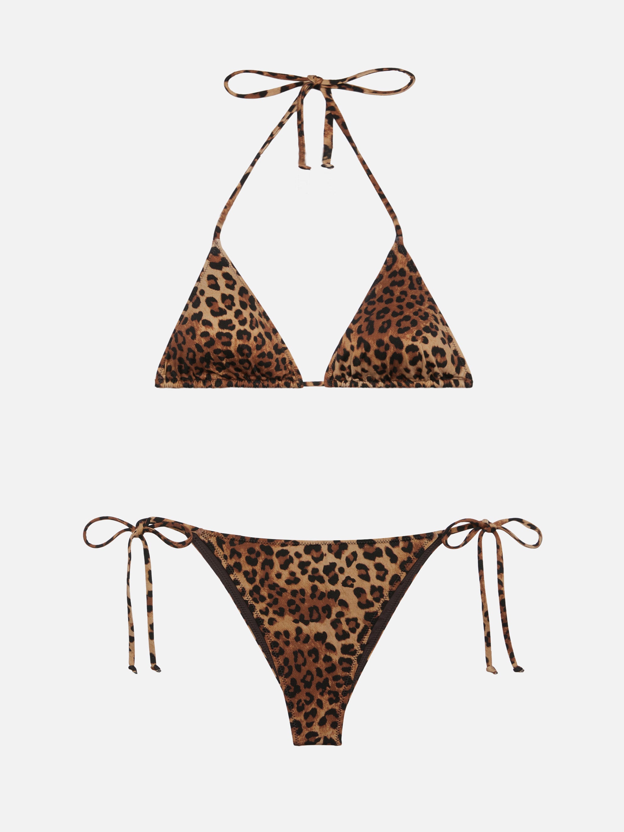 Triangle Leah Marielle bikini with animalier print – MC2 Saint Barth